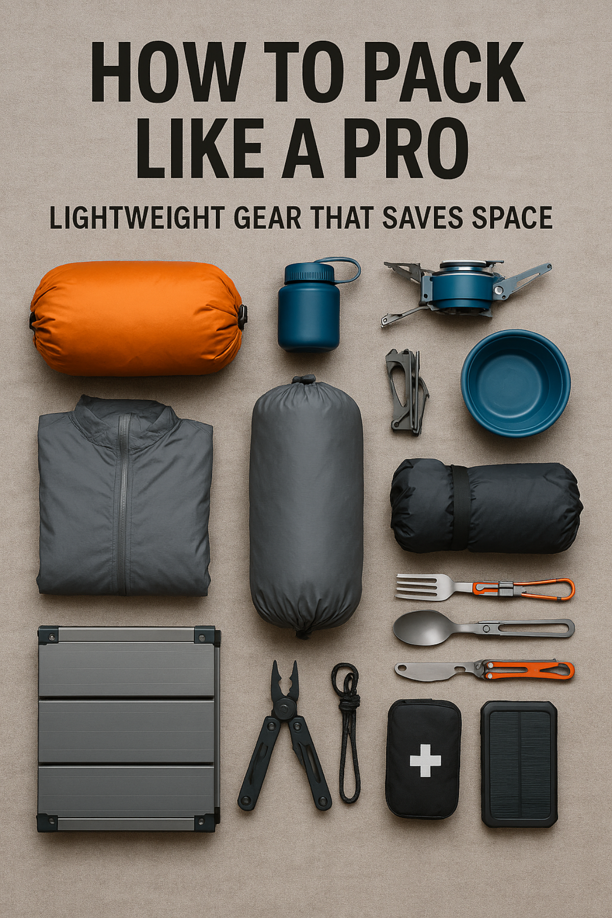 How to Pack Like an Expert: Space-Saving Lightweight Equipment