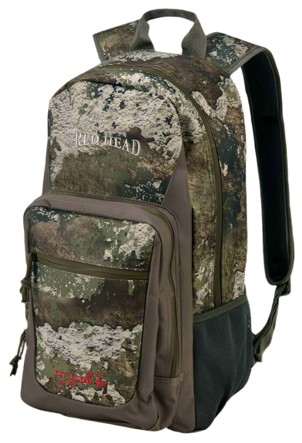 Red Head backpack with True Timber® Strata camo for all-terrain use